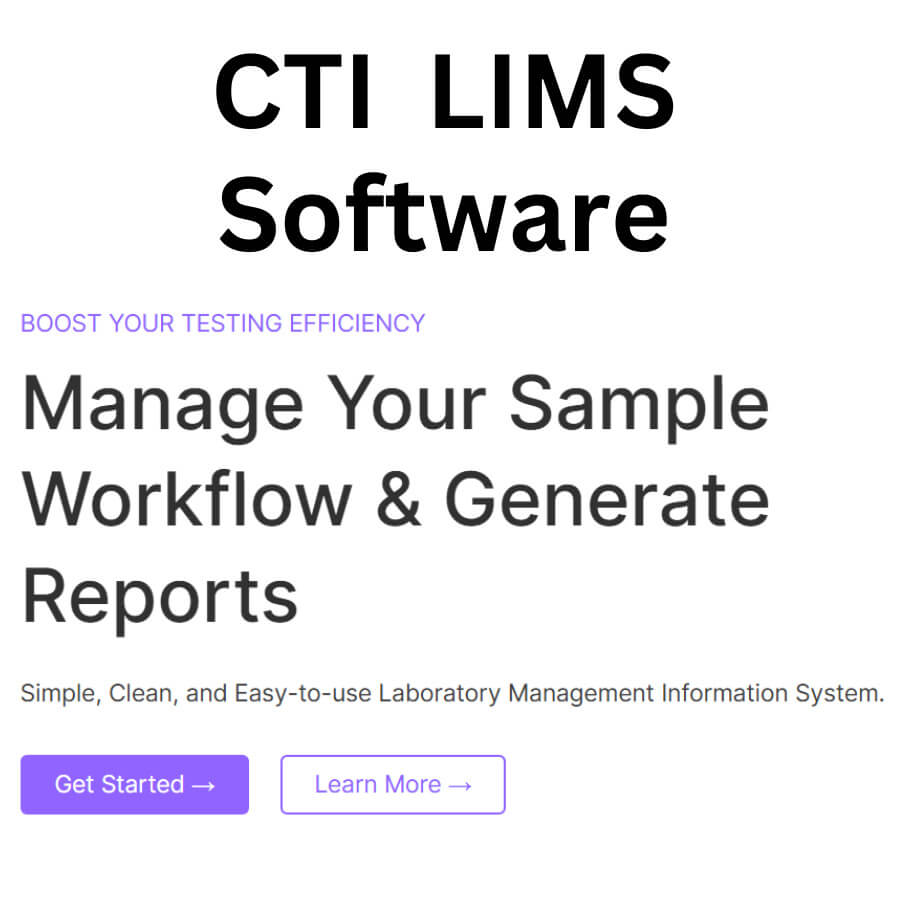 Software – HPLC and LIMS – CTInstruments